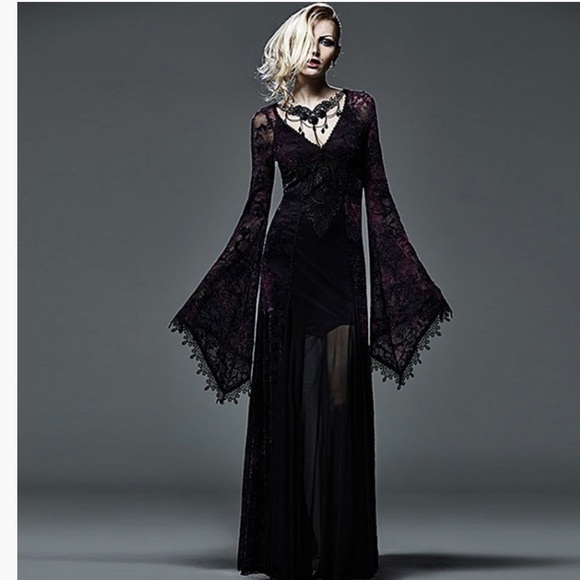 punk rave | Dresses | Punk Rave Purple Mash Velvet Dress | Poshmark